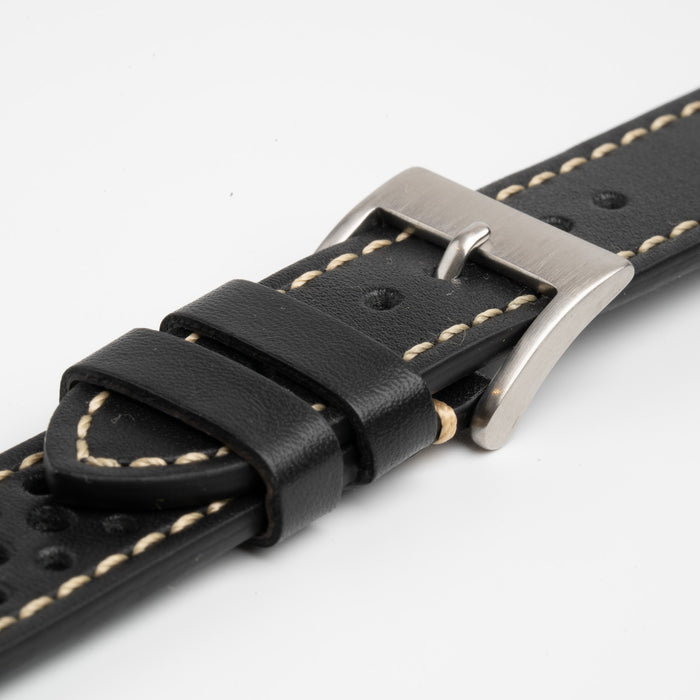 Black Rally Watch Strap