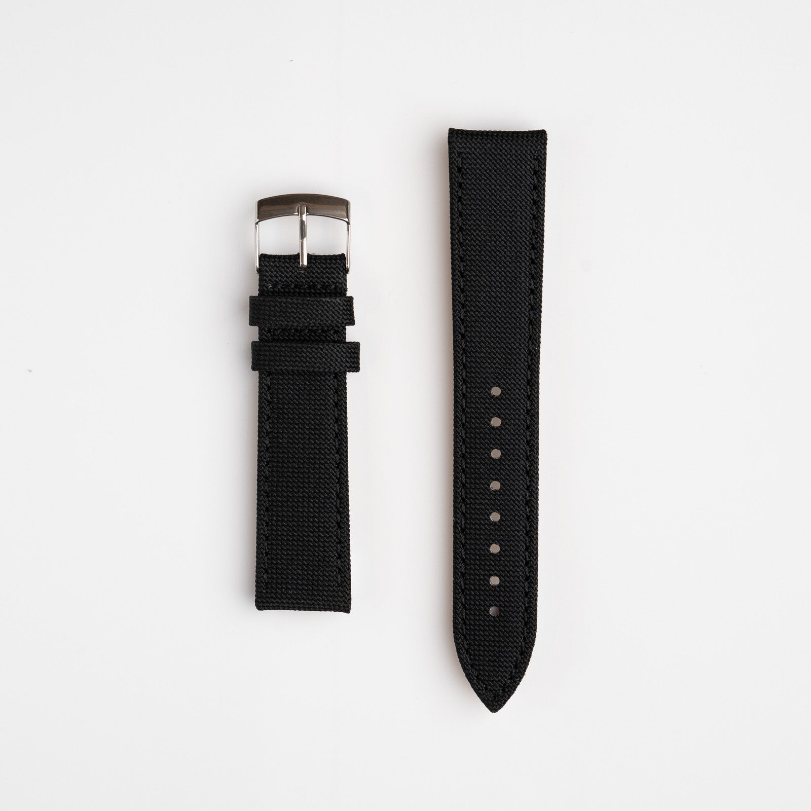 Black Ocean Plastic Watch Strap