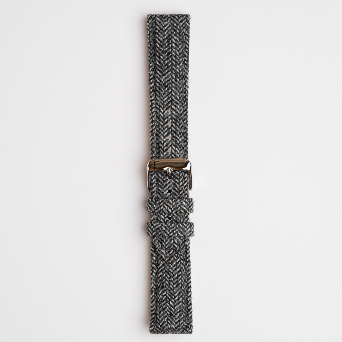 Sandbanks Tweed Black Watch Strap