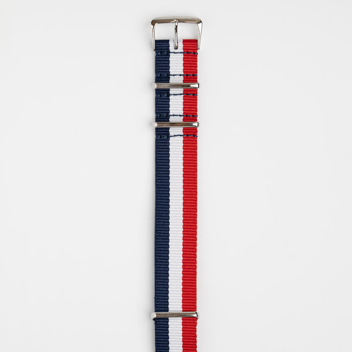 Multicolour Nylon Military Watch Strap