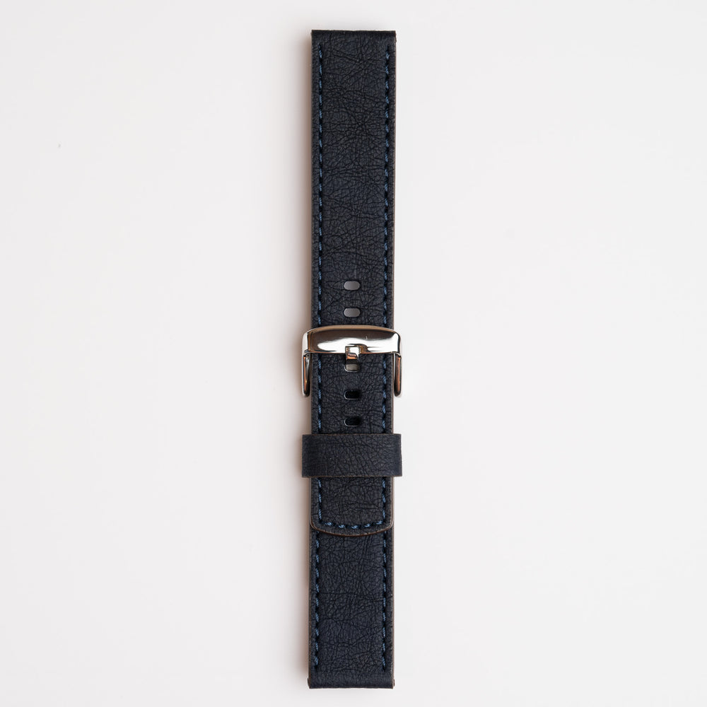 Blue Recycled Paper Watch Strap