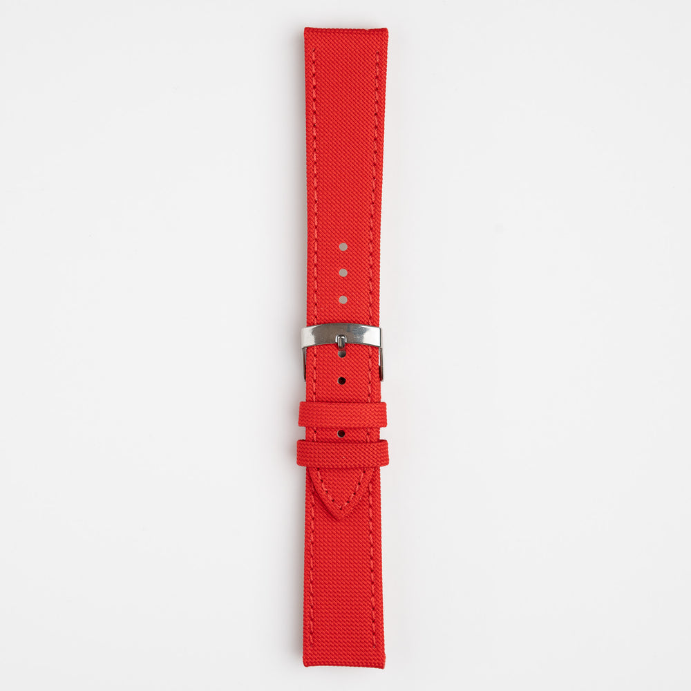 Red Ocean Plastic Watch Strap