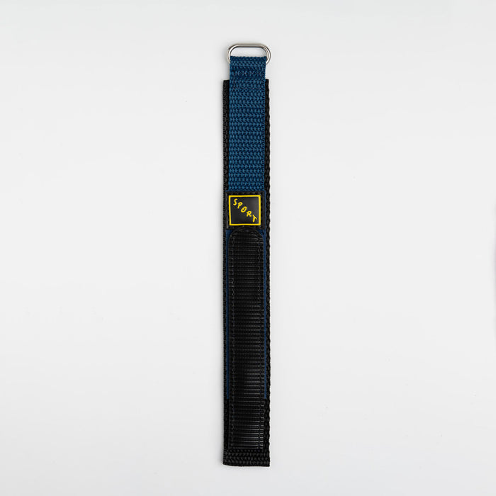 Dark Blue Velcro Hook Loop Watch Strap